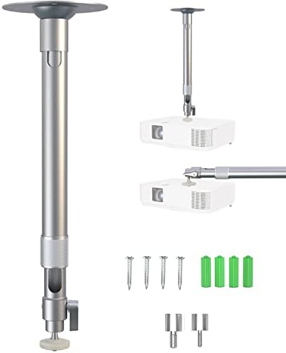 Amazon.com: Mount-It! Ceiling Projector Mount | Full Motion and Height ...