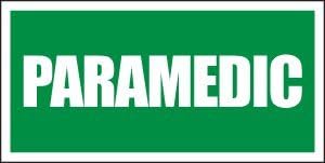 Hi Vis ID Badges - Paramedic (Self Adhesive Backing / 120x38mm ...