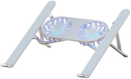 Amazon.com: Eiyikof Adjustable Laptop Stand Laptop Cooling Pad with Fan ...