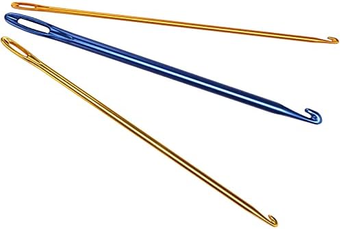 Hicello 3 Pcs 2.75mm 4.0mm 6.0mm Knooking Crochet Aluminium Crochet ...