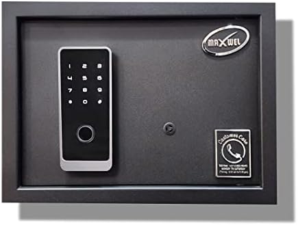 Maxwel Biometric Safe Locker (20 Litres) | Home, Hotel and Office Safe ...