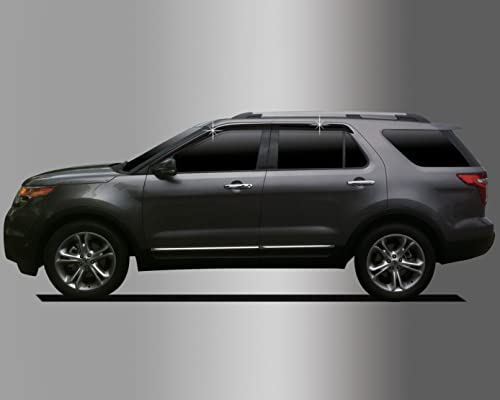 Snapklik.com : AUTOCLOVER Side Window Visor 4 Piece Set For Ford ...