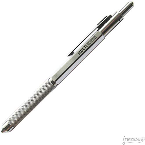 Ohto 3-in-1 2 Color 0.7 mm Ballpoint Multi Pen + 0.5 mm Pencil, Hexagon ...