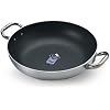 Pentole Agnelli FAMA10SEL40 Select Pan Pan de aluminio, 2 asas de acero ...