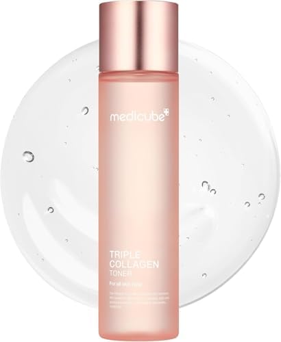 Medicube TRIPLE COLLAGEN Toner 4.0, 140 ml - Facial Toner with ...