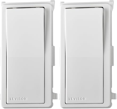 Leviton DDKIT-0SW Decora Smart and Decora Digital Switch Face Plate ...