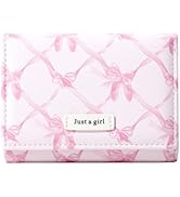Amazon.com: Sunwel Fashion Small Cute Wallets with Ballets Floral Bow ...