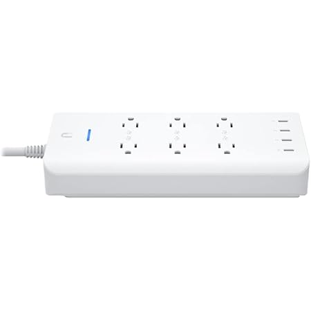 Amazon.com: Ubiquiti SmartPower 6-Outlet 4-USB Port Power Strip, White ...