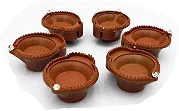 Buy LED Light Water Lit Diya Sensor E-Diya, No Electricity Needed ...