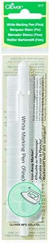 Amazon.com: Clover White Marking Fine Pen (517)