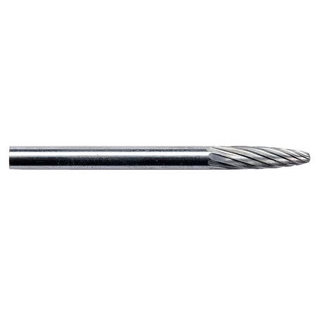 Carbide Bur, Round Nose Tree, 1/4: Amazon.com: Industrial & Scientific