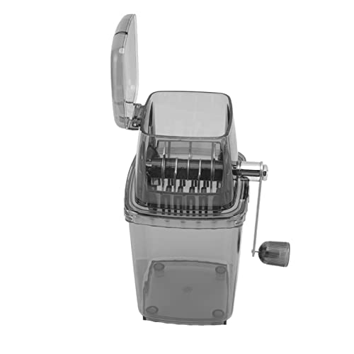 Hand Cranked Ice Crusher Clear Rustproof Multifunctional Manual Ice ...