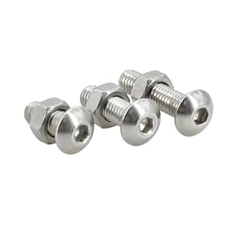 M2 M3 M4 M5 M6 Hex Socket Allen Screw Nut Set 304 Stainles Steel ...