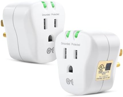 Amazon.com: Monoprice 115877 1 Outlet Portable Mini Power Surge ...