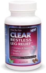 CLEAR Restless Leg Relief, 60 CAP, 2 Pack : Buy Online at Best Price in ...