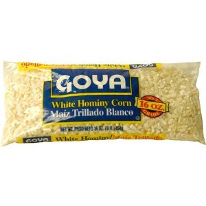 Amazon.com : Goya White Hominy Corn - Maiz Trillado Blanco 16 oz (Pack ...