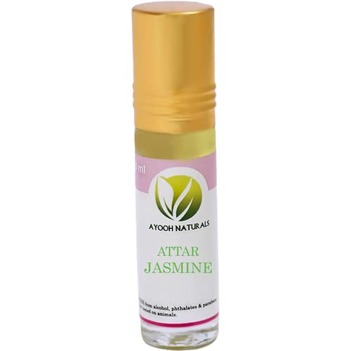 Jasmine Attar Perfume Alcohol-free for Men and Women Long Lasting Pure ...