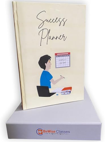 BeWise Classes Success Planner | 12 Months Undated Monthly, Weekly ...