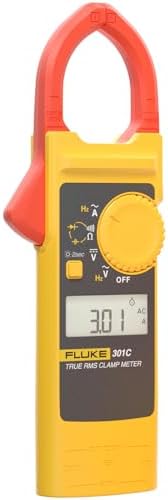 FLUKE 301C – 1000A TRUE RMS AC - SLIM & COMPACT CLAMP METER (with TL-75 ...