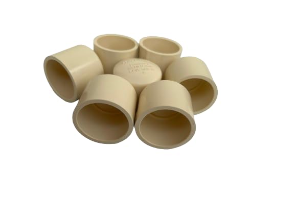 PARRYWARE CPVC End Cap Plain Fitting Pipes (Pack Of 7) (32MM) : Amazon ...