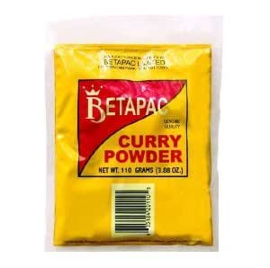 Amazon.com : Betapac Curry Powder - 3.88oz -3 Pack Size 3.88oz X 3 ...