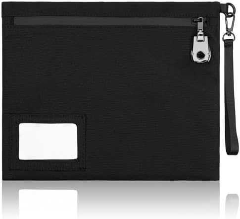 Amazon.com : VOCHIC Money Bag with Lock - 11.8 x 9.6 Inch Polyester ...