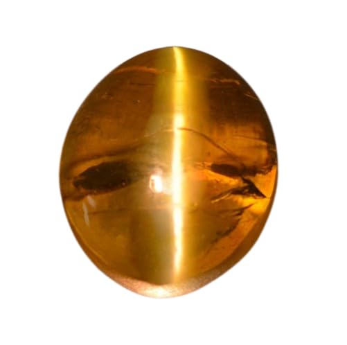 NEXG Rare Cats Eye Stone Original Certified 6 Ratti 5.5 Carat Lahsuniya ...