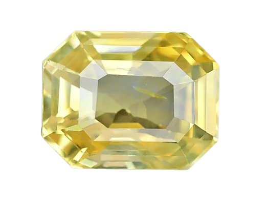 Venus Gems Gallery 6.5 Carat Ceylon Yellow Sapphire Stone Original ...