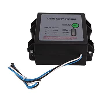 Break Away System with LED Battery Meter, For Trailer Towing Electric ...