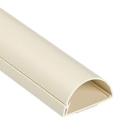 D-Line Micro+ Trunking, Cable Cover, Half Round Paintable Cable ...