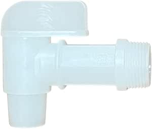 Amazon.com: White Plastic Drum Faucet - 3/4" Flow, Polyethylene ...