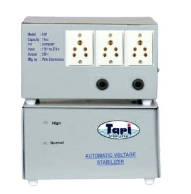 Tapi STABILIZER Automatic Voltage Stabilizer for PC Computer | C.P.U ...