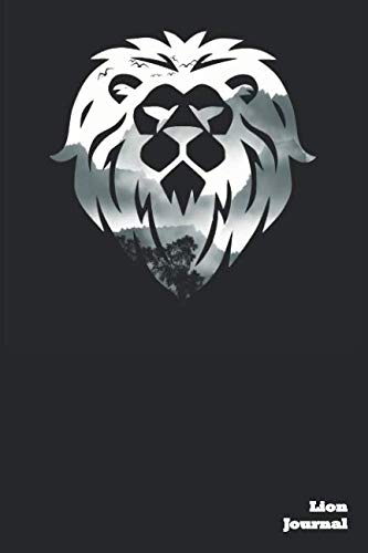 Lion Journal: Lion Journal / Notebook Gift (6 X 9 - 110 Lined Pages ...