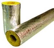 Rockwool Rocklap 1m Foil Backed Pipe Insulation Lagging-54mm-20mm-Wall ...