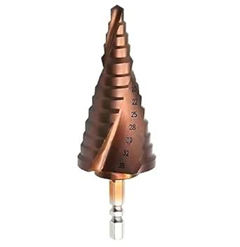 Meichoon M35 Large Step Drill Bit 6-35mm Cobalt Spiral Groove Hole ...