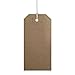 Swift Strung Tags Brown Reinforced Card Clothing Parcel Label String ...