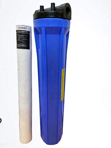 Generic Big Blue Indian Filter Housing, Spun Filter 20 Inch for ...