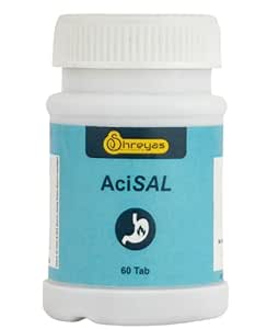 Buy Shreyas Aushadhi ACISAL Tablets helpful in Hyper Acidity, Ayurvedic ...