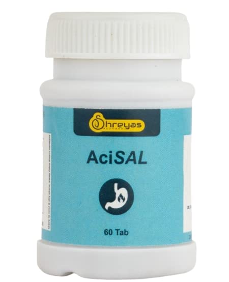 Buy Shreyas Aushadhi ACISAL Tablets helpful in Hyper Acidity, Ayurvedic ...