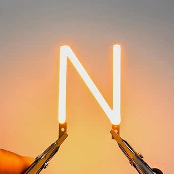 3v Led Filament Letters A-z & Numbers 0-9, 2200k Warm White Cob Diodes ...