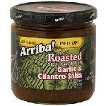 Amazon.com: Arriba! Fire Roasted Southwestern Garlic & Cilantro Salsa ...