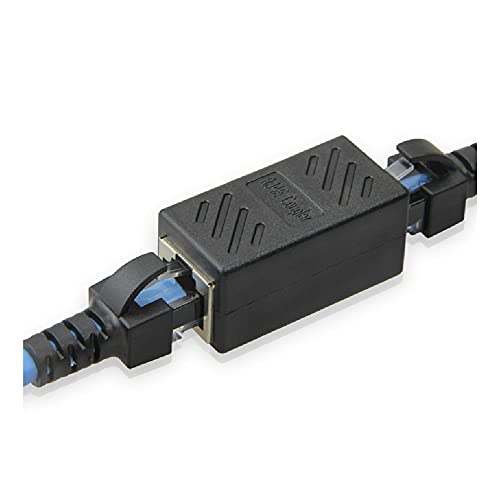 CY Adapter CAT6 RJ45 Female to Female Lan Connector Ethernet Network ...