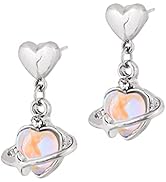 Amazon.com: OJERRY Star Pendant Choker Necklaces Dark Gothic Grunge Aesthetic Berlin Rave Party ...