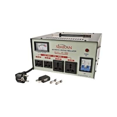 Simran AR-3000 Estabilizador Regulador de Voltaje con Transformador ...