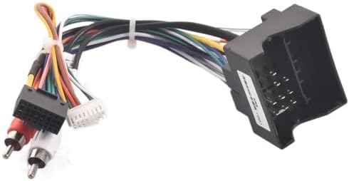 Amazon.com: FURREN Car Radio Stereo Wiring Harness Cable Adapter ...