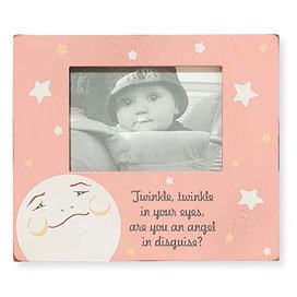 Amazon.com : Twinkle, Twinkle Pink Frame : Nursery Picture Frames : Baby