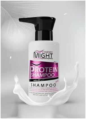 Protein-enriched shampoo for damaged and frizzy hair restores your hair ...
