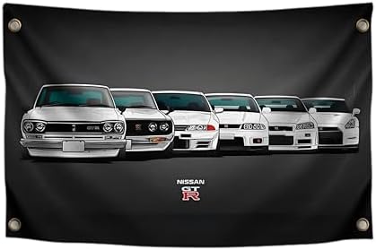 Amazon.com : WHGJ JDM Japanese Car GTR Flag 3x5 ft Fans Wall Tapestry ...