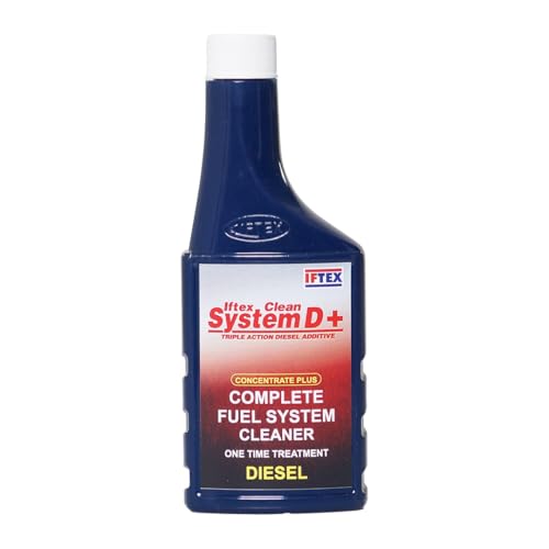 IFTEX Clean System D +, Complete Fuel System Cleaner One Time Treatment ...