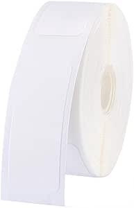 White Self-Adhesive Printer Labels Waterproof Thermal Labels Rectangle ...